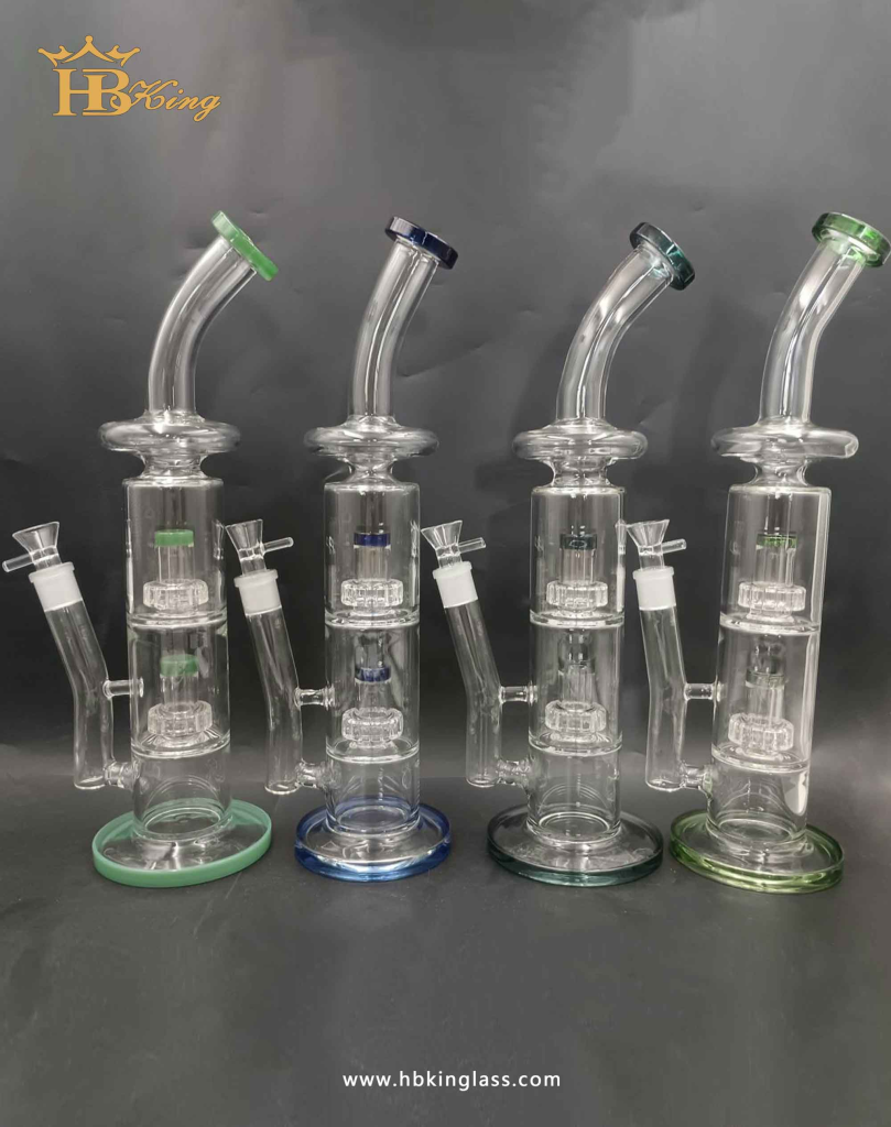 KR279 Fashion Large Bongs 17inch Glass Bongs