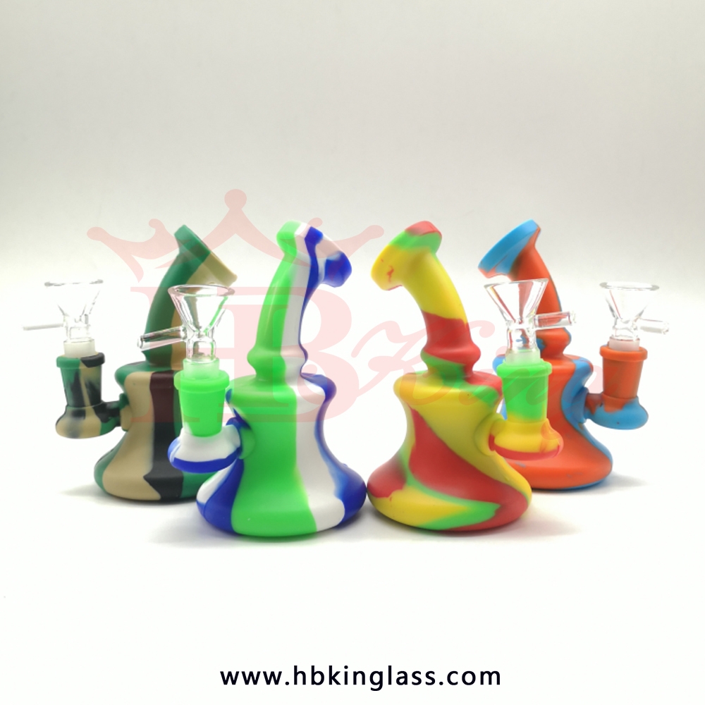 KR184 Glow in The Dark LV Beaker Base Bongs